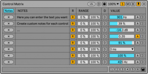 Control Matrix – killihu